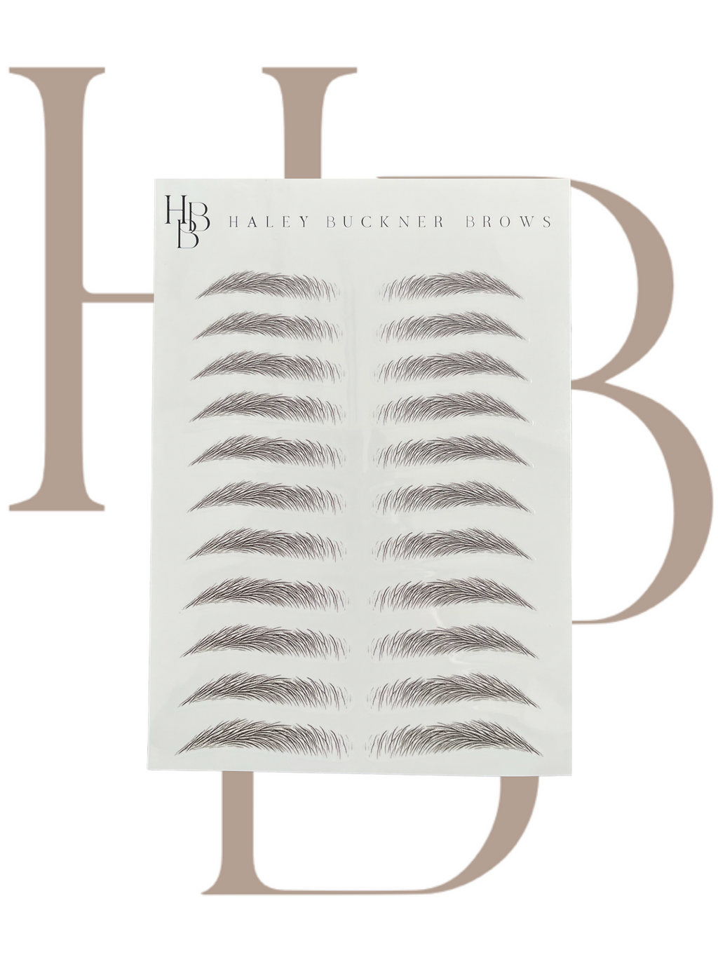 Temporary Tattoos - Full – Haley Buckner Brows